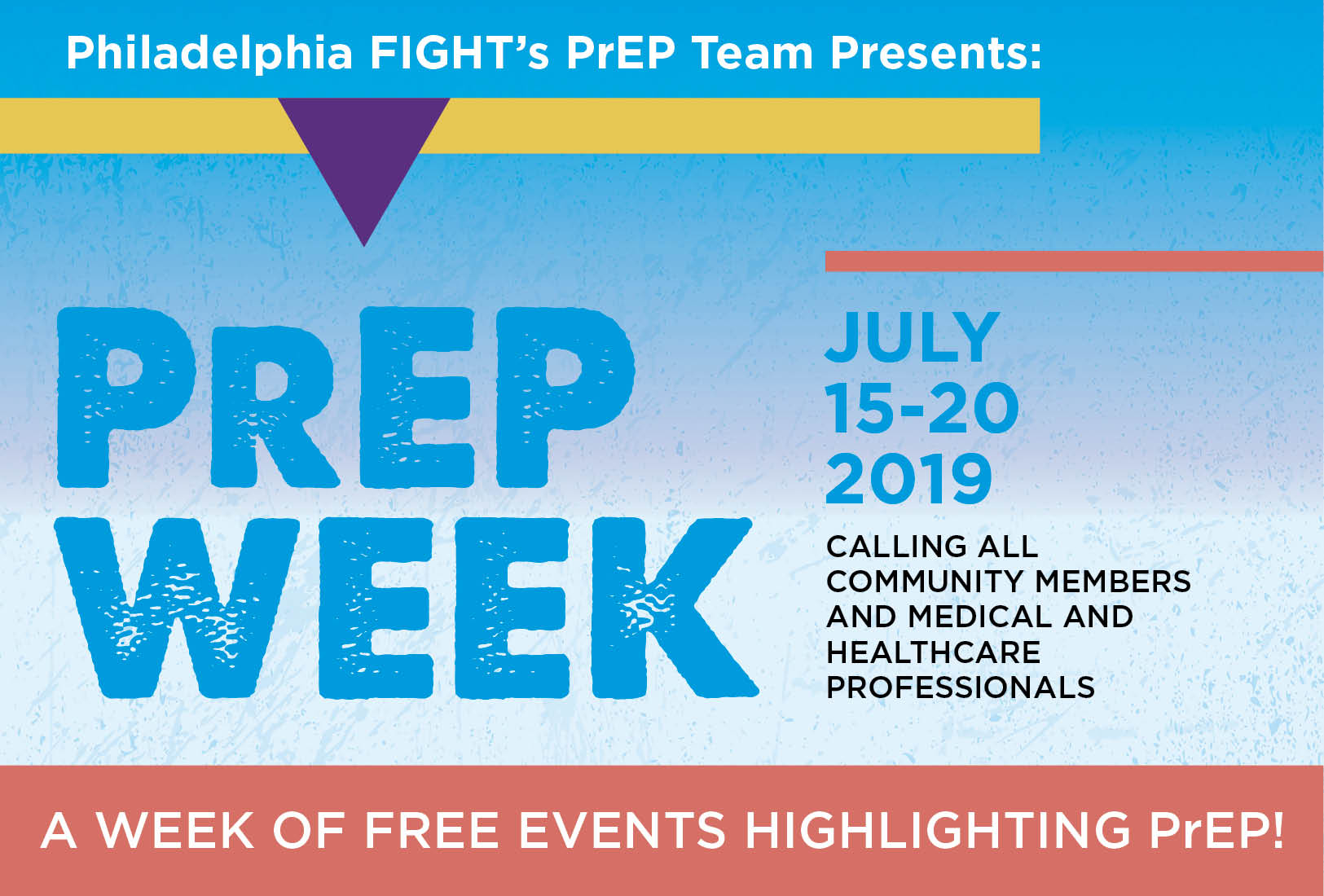 Event 7/15-7/20: Philadelphia FIGHT’s PrEP Week – HepCAP